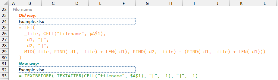 TextBetween Function – Excel Bits & Pieces