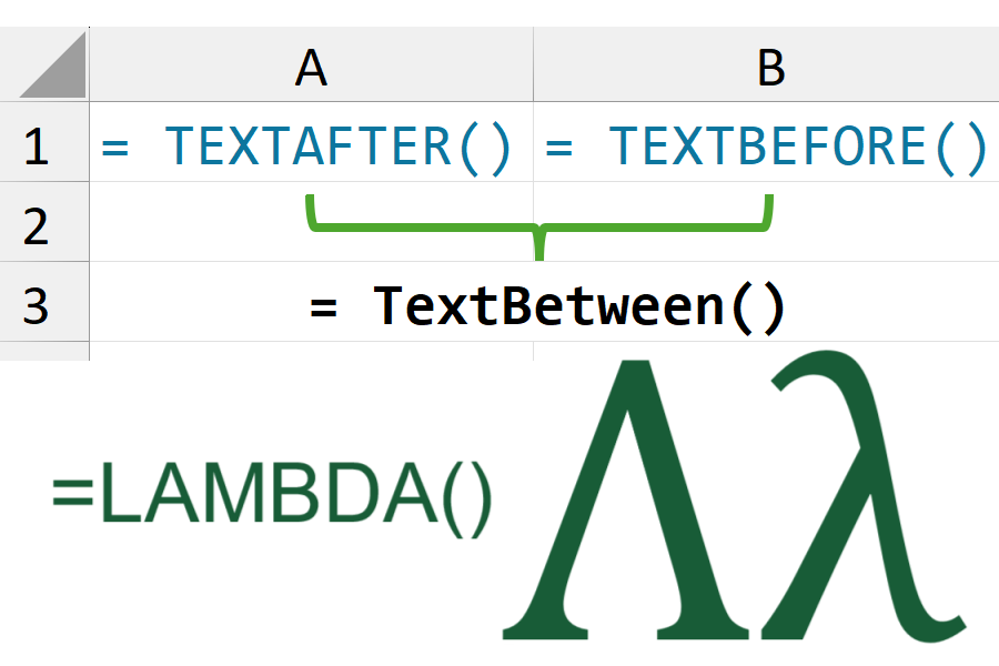 TextBetween Function – Excel Bits & Pieces